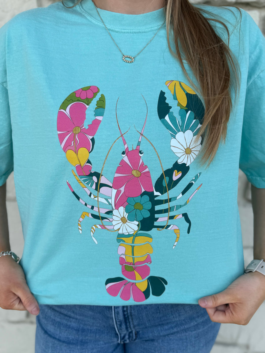 Hibiscus Spring Lobster – Rust & Ruffles