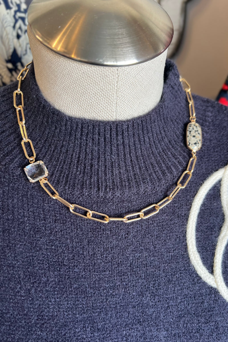 Posh Paperclip Necklace – Rust & Ruffles